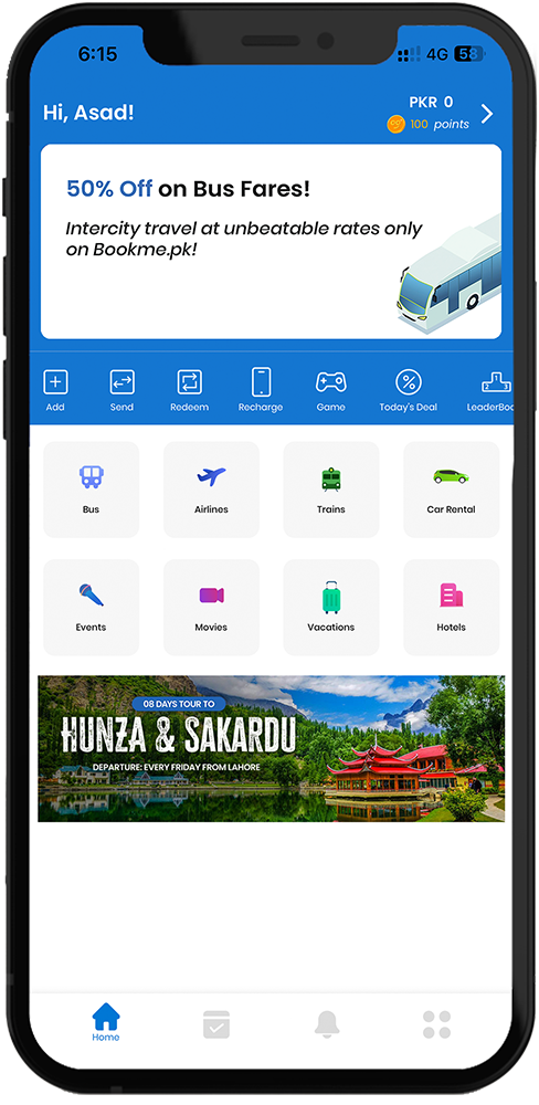 Daewoo Express Bus Ticket Price & Online Booking