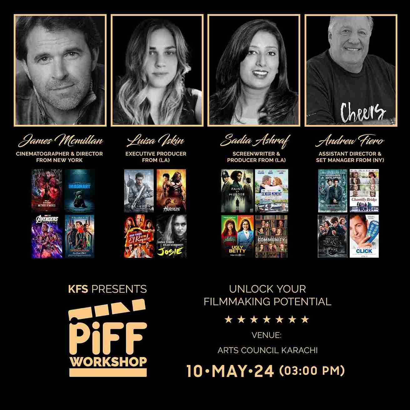 PIFF Workshop, Karachi