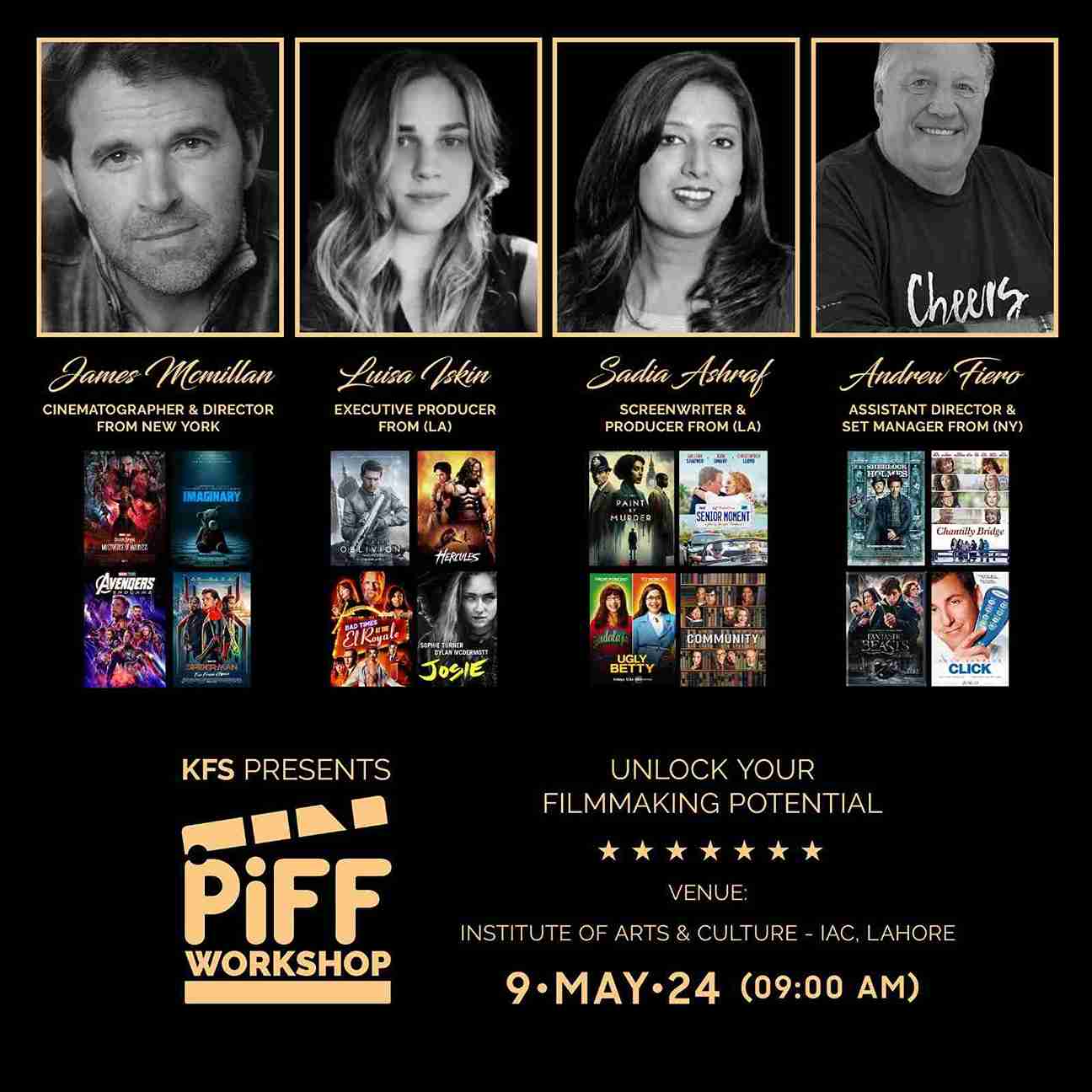 PIFF Workshop, Lahore